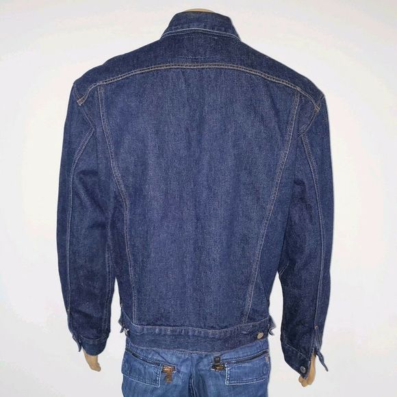 Guess | Jackets & Coats | Vintage Guess Denim Jean Trucker Jacket Boxy ...